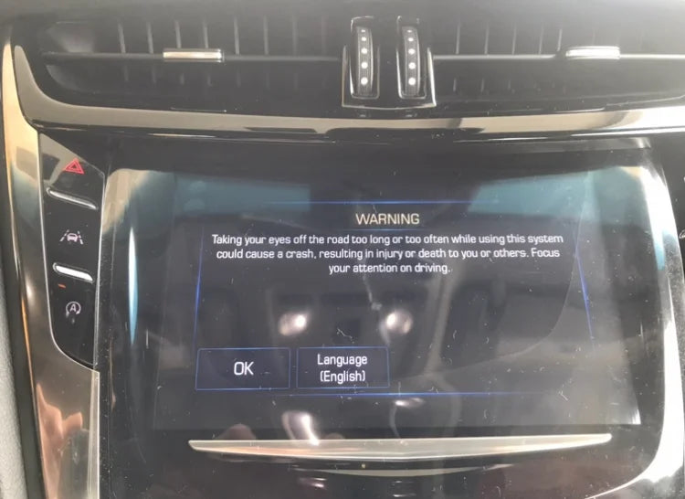 Cadillac CUE Do Not Take Eyes Off Road Warning Quick & Affordable Fix ...