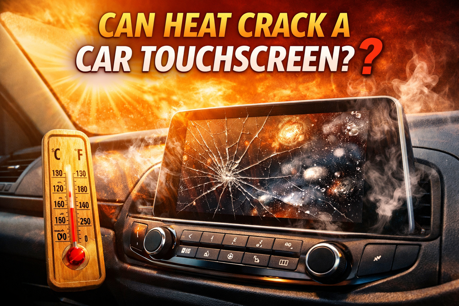 Can Heat Crack a Car Touchscreen? – Cuescreens