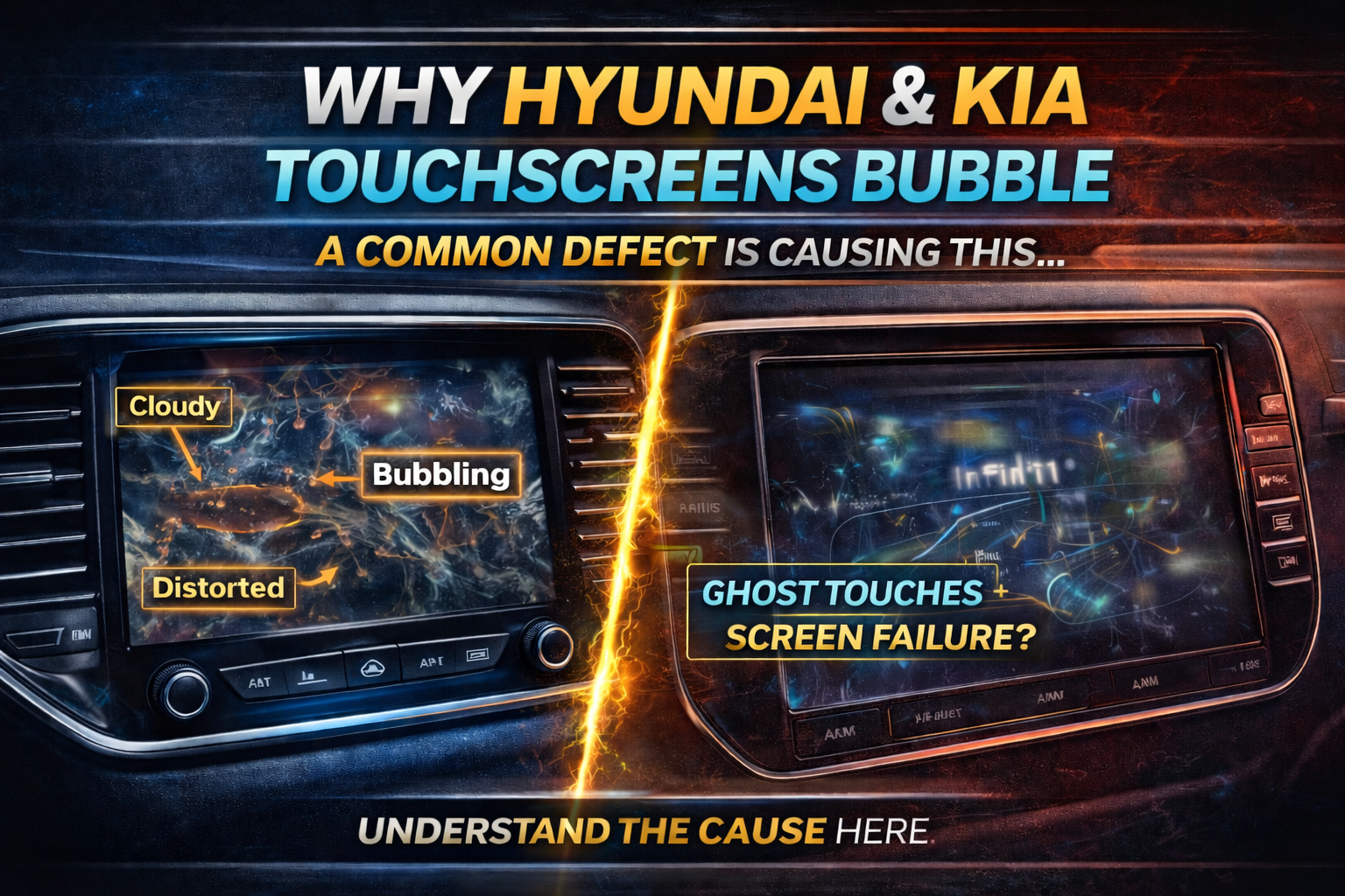 Why Hyundai & Kia Touchscreens Bubble (And What It Usually Means ...